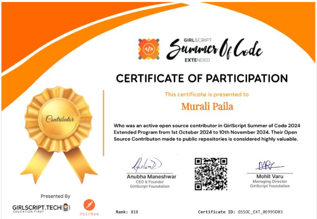 Murali Paila | Portfolio